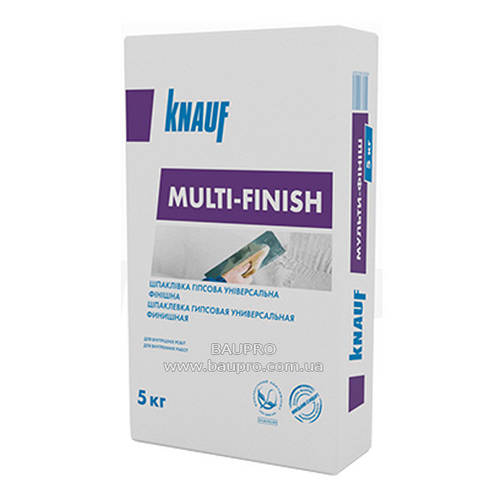 Шпаклевка KNAUF Multi-Finish (Кнауф Мульти-финиш), гипсовая, 5 кг, цена ...