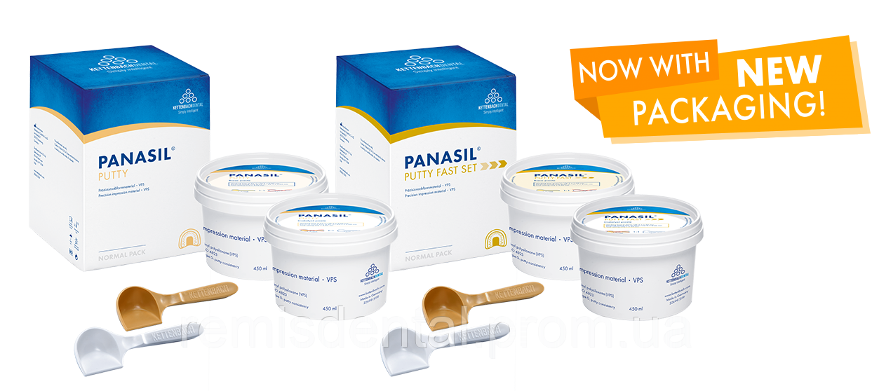Panasil Putty (Панасил Путті) База, відбитковий матеріал 900ml, ціна ...