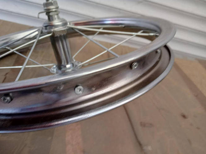 Колесо переднее на детский велосипед 12" ,14", 16" дюймов .Колесо ...