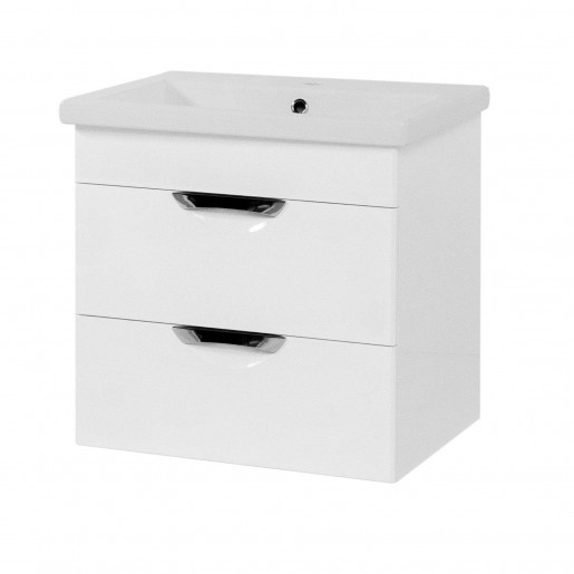 Тумба с Раковиной в Ванную 60 См с Эмалированными Фасадами ПИК АЛЬВЕУС ...