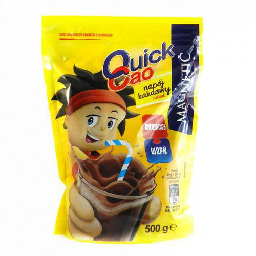 Какао QUICK CAO 500 грамм (ID#702031627), цена: 71 ₴, купить на Prom.ua