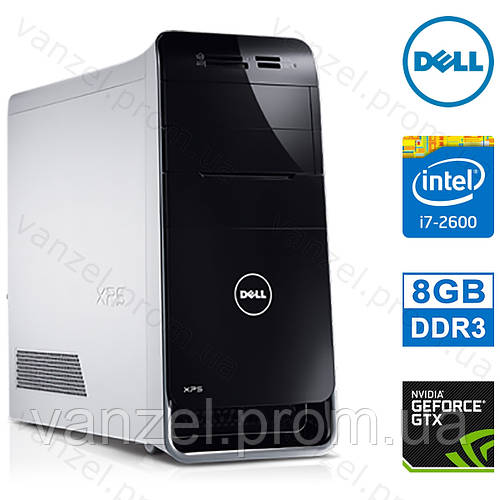 Dell XPS 8300 Intel Core i7-2600/ 8 GB DDR3/GeForce GTX460 1GB GDDR5 ...