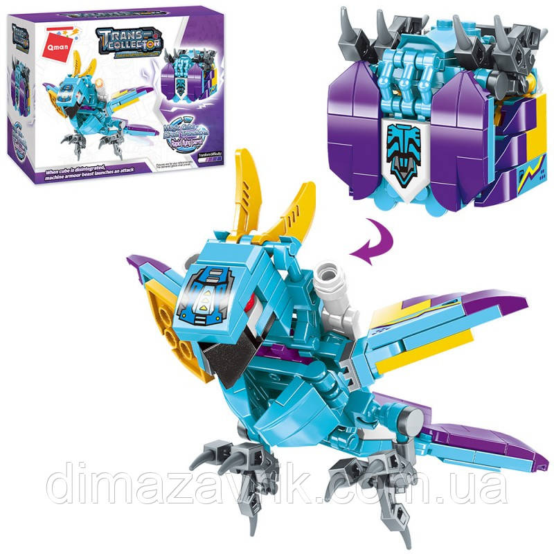 Конструктор Qman 41206 "Швидкий папуга + куб 2в1" 130 деталей: продаж ...