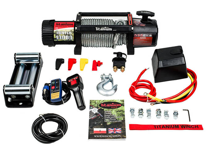 Купити Лебідка автомобільна Titanium Hunter 13000 lbs, ціна 15514 ...