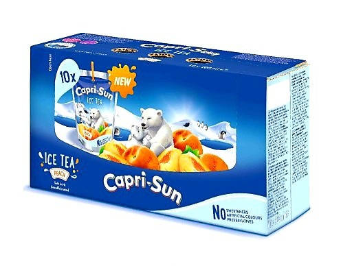 Сік Capri-Sun, ICE TEA Peach (холодний чай, персик) 200 г., цена: 28.79 ...