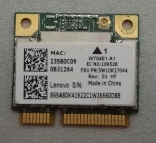 Купить Wi-fi модуль HalfSize Mini pcie для Lenovo! Realtek ...