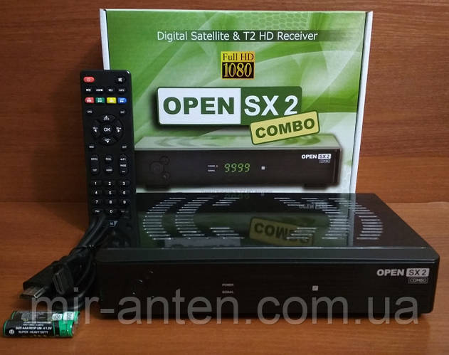 Купить Ресивер Open (Openbox) SX2 Combo DVB-S2/T2/C, цена 835 ₴ — Prom ...