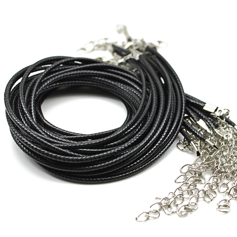 Шнурок для кулона 45 см Чорний, ціна 20 грн - Prom.ua (ID#1428904006)