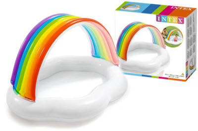 Купить Бассейн INTEX "Радуга" в коробке 57141 р.142*119*84см, цена 731 ...