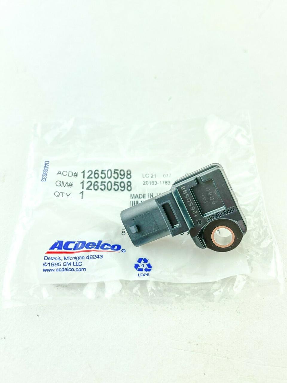 Датчик абсолютного тиску (наддуву) турбіни MAP SENSOR GM 12650598 1.5L ...