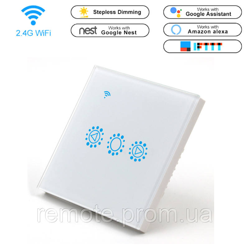 Настенный сенсорный WIFI диммер с регулировкой и подсветкой на 220 ...