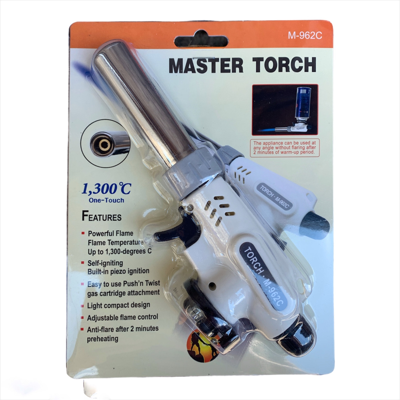 Автоматическая газовая горелка Master Torch M-962C (аналог WS-516C), цена 220 грн — Prom.ua (ID ...