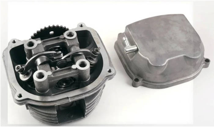 Головка цилиндра на скутер 150 кубов на Китайский 4т скутер полный ...