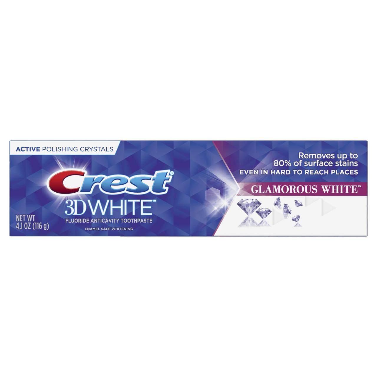 Купить Crest 3D White Luxe Glamorous White 116g подарки "Sweet Flavor ...