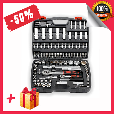 Набір інструментів Zhongxin Tools force 108 предметів, Автомобільний ...