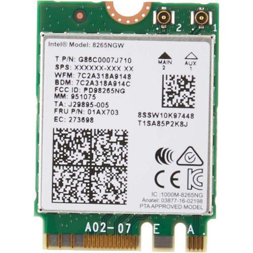 Wi-fi+BT модуль M.2 Intel Wireless-AC 8265 8265NGW (01AX703) 802.11 b ...
