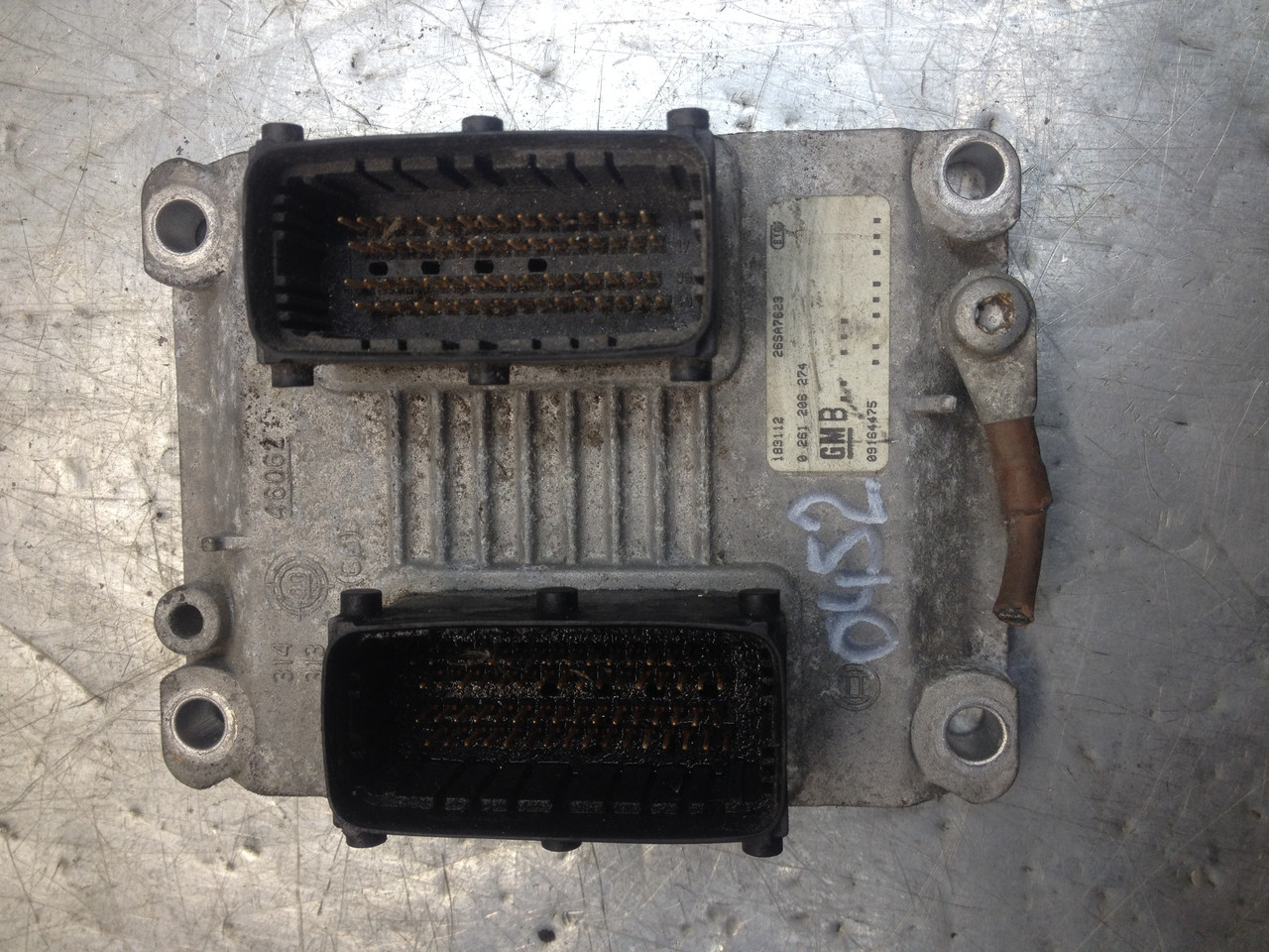 Блок управління Opel Astra H Corsa, Meriva 1.4 1.2 / Z14XEP / Z12XEP ...