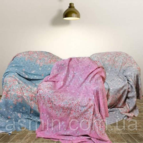 Купить Турецкое хлопковое вафельное покрывало на кровать 200х220 см ...