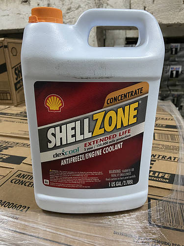 Антифриз концентрат Shell Zone Dex-Cool G12 (Червоний) ASTM D 3306 Ford ...