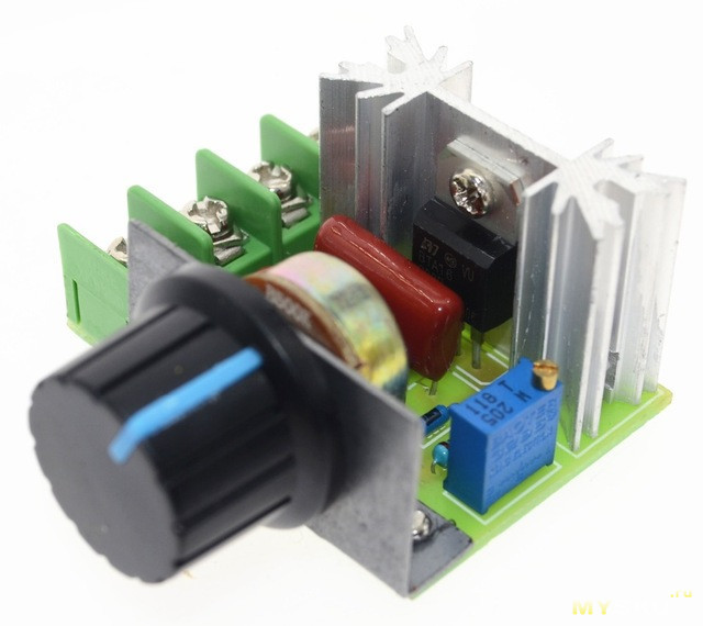 Регулятор потужності сімісторний 2000 Вт MY-9892 SCR MY-9892 2000W ...