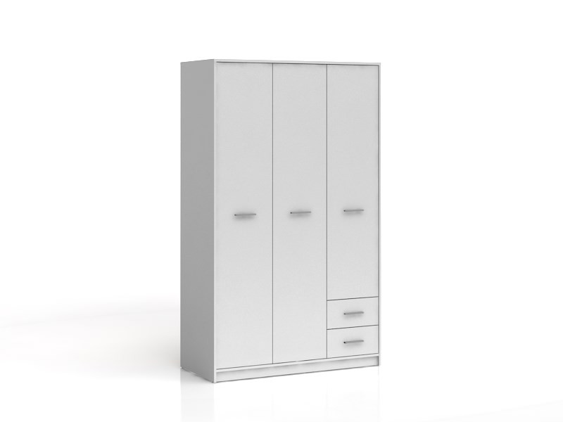 Купить Шкаф трехдверный платяной SZF3D2S Nepo BRW белый, цена 8436 ₴ — Prom.ua (ID#172671945)