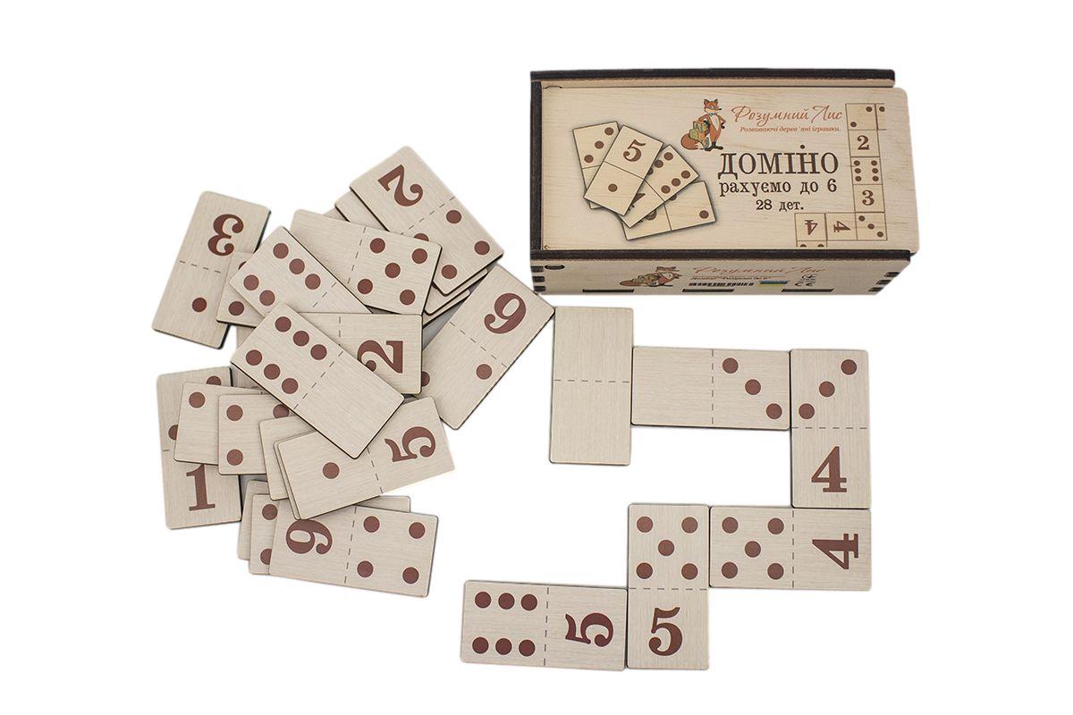 Деревянная игрушка Домино Числа и Цифры: продажа, цена в Одессе ...