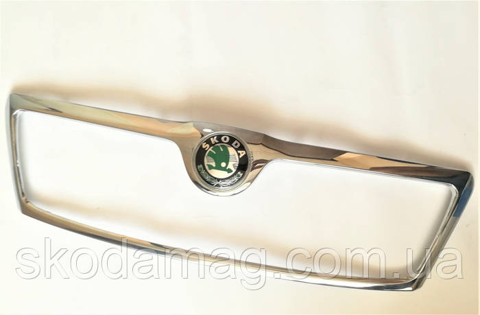 Купити Решітка радіатора в зборі з хром рамкою Шкода Октавія А5 до 2008 ...