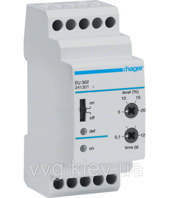 Реле Контроля Напряжения, 3-фазное, Hager (EU302) — Купить Недорого на ...