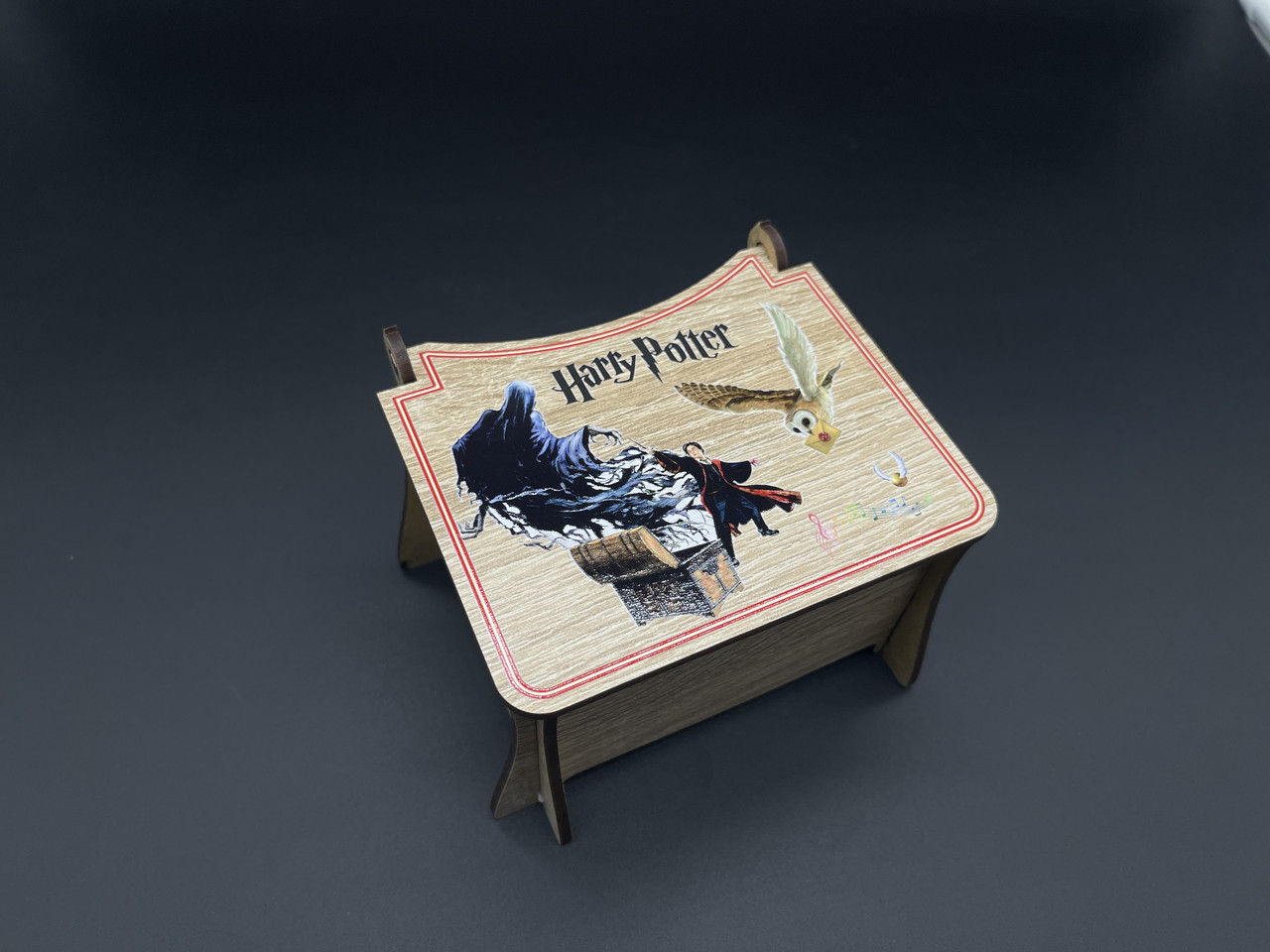 Музична скринька з механізмом з музикою з Гаррі Поттера Harry Potter 12х10х8см товари для