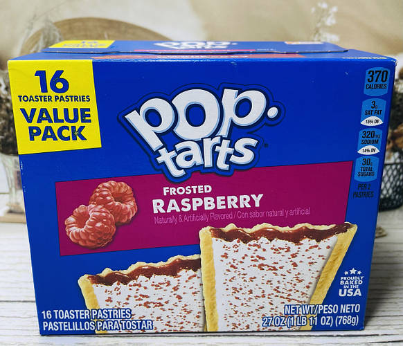 Купить Тости печиво з малиновим джемом Pop Tarts, цена 500 грн — Prom ...
