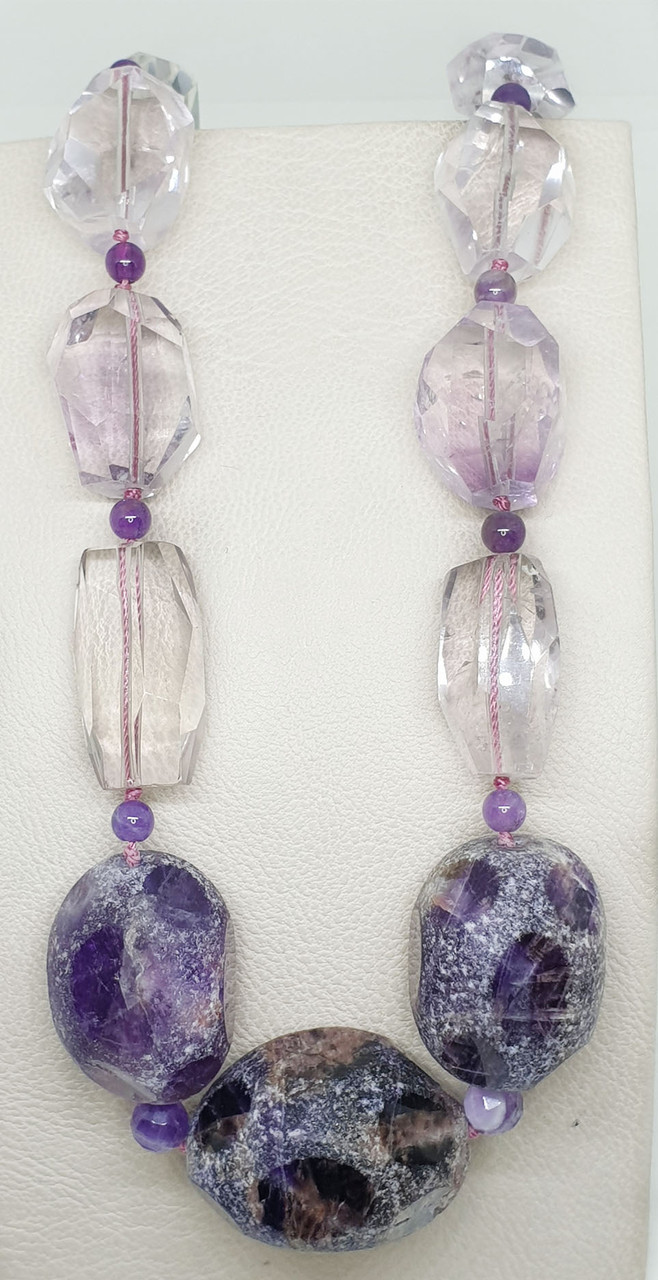 Купити Намисто з аметистом ціна 748 ₴ Prom Ua Id 1434733738