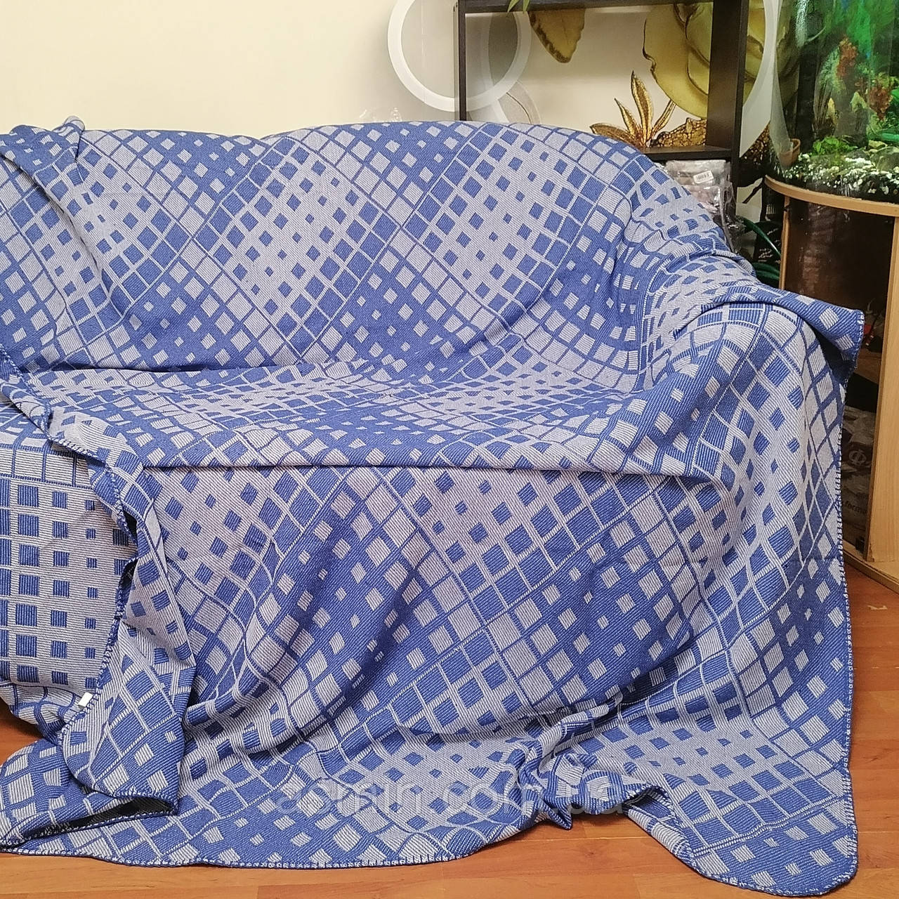 Турецкое Покрывало на Кровать, Хлопковое 200*240 См Абстракция 02 ...