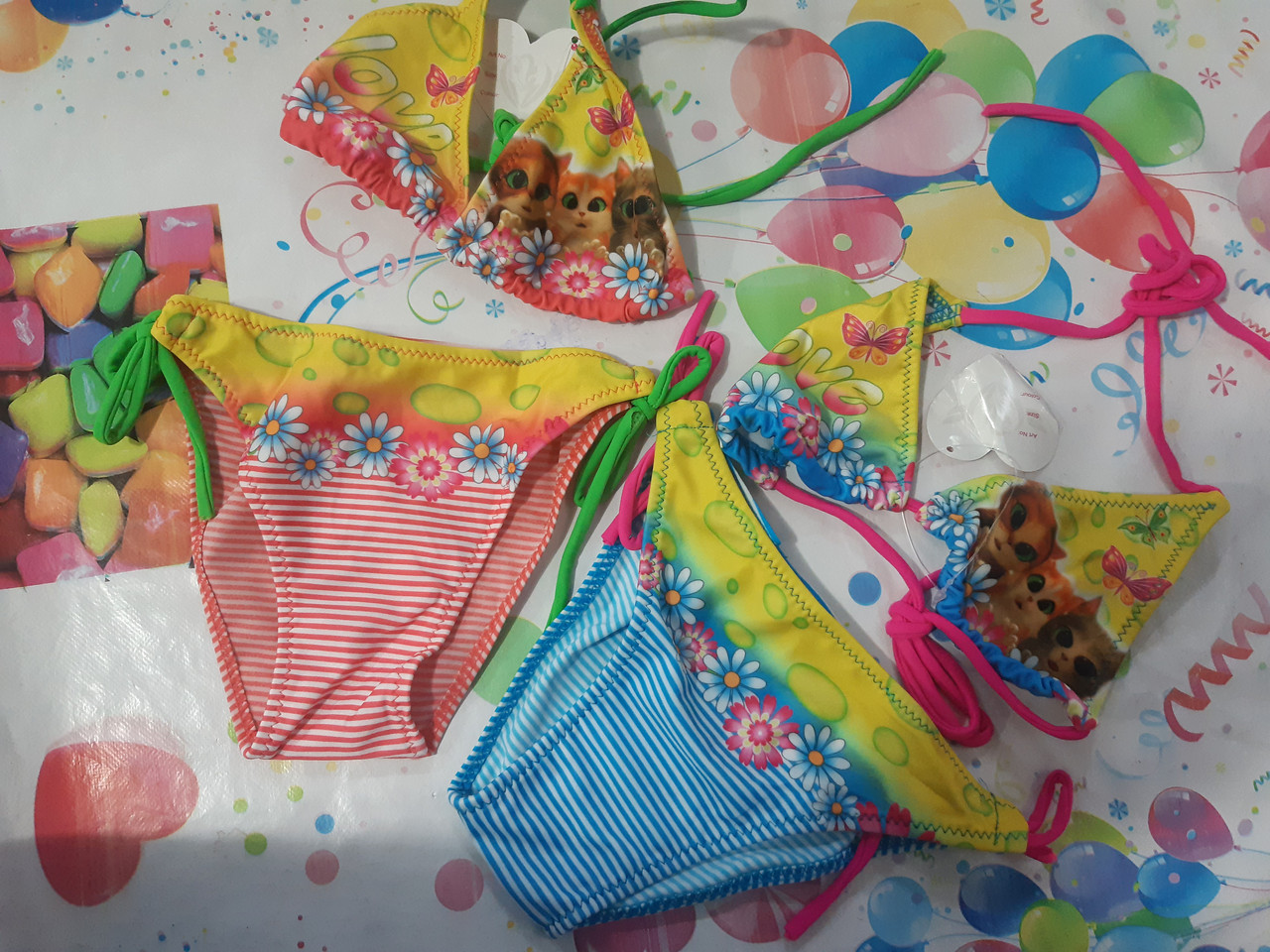 Купальник Детский Раздельный для Девочев, 3-8 Лет. 36 — Купить на BIGL ...