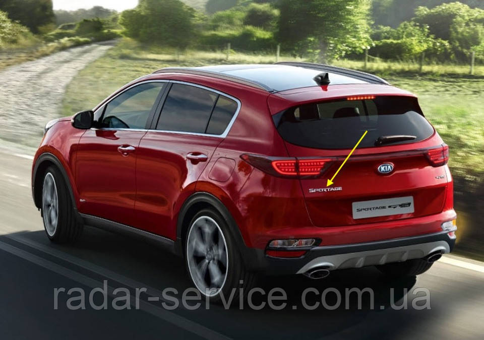 Емблема Sportage задня кіа Спортейдж 4, KIA Sportage 2018 - Qle ...