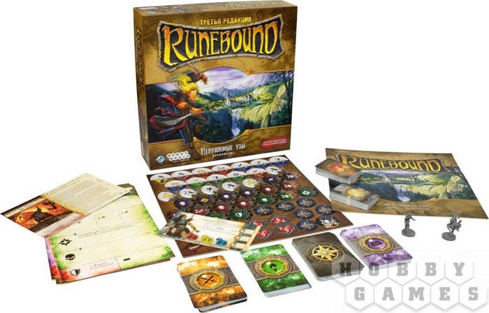 Runebound. Третя редакція. Додаток "Непорушні узи" (ID#1436121176 ...