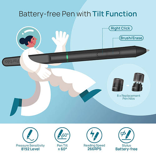 Купить Графический планшет Parblo Intangbo M, цена 2550 грн — Prom.ua ...