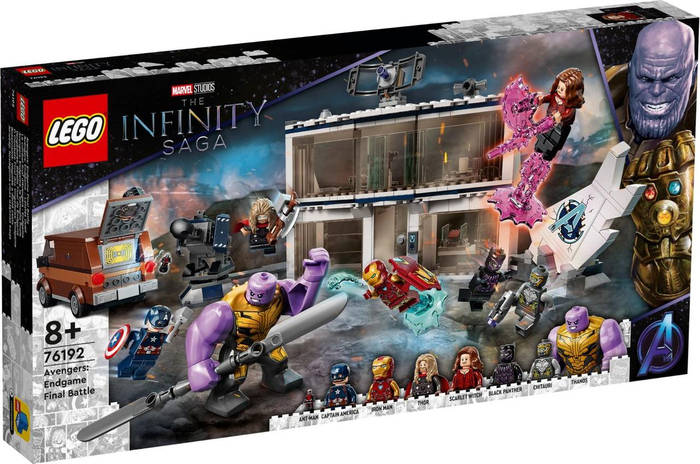 Лего Супергерои «Мстители: Финал» решающая битва Lego Super Heroes ...