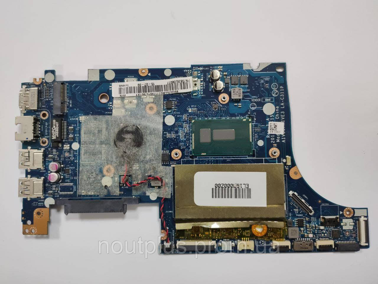 Материнська плата для ноутбука Lenovo E31-70 AIVS3/AIVE3 LA-C311P Rev:1 ...
