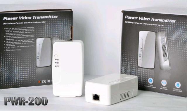 Купить Power Video Transmitter PWR-200, 200Mbps (комплект - 2 штуки ...