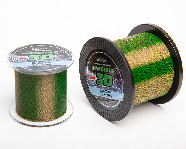 Лісочка Eclipse INVISIBLE 3D невидима 300м 0.30мм тест 16,9 кг (ID ...