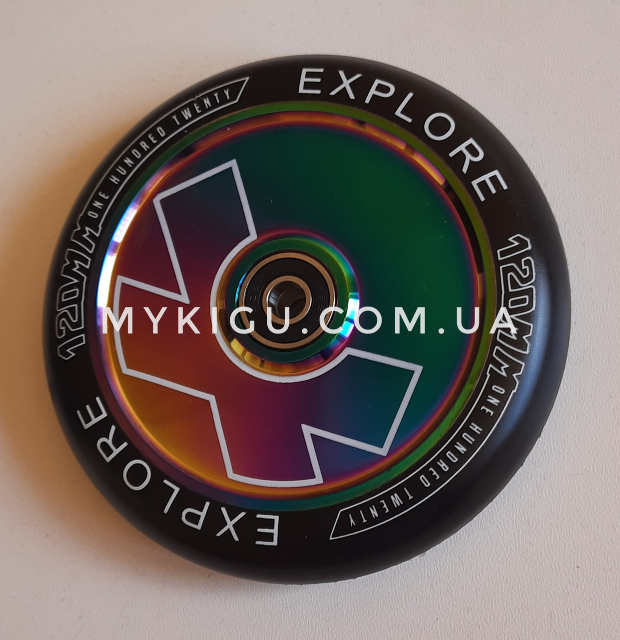 Колеса для Трюкового Самоката Explore 120 Мм Дюралевий Литий Диск ...