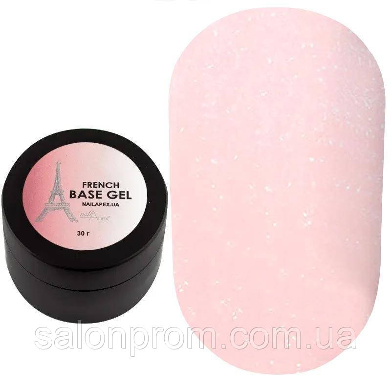 Nailapex French Base Gel № 09 - Камуфлирующая База Опал (розовая ...