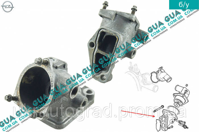 Купити Корпус термостата ( термостат ) 90412717 Opel / ОПЕЛЬ CORSA 2007 ...