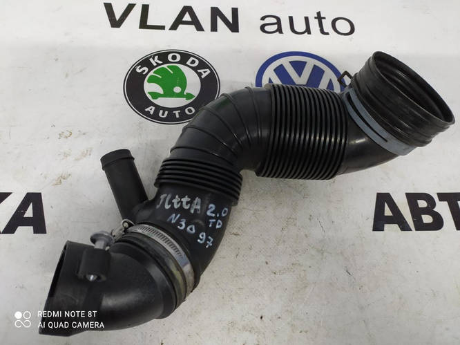 Купить Патрубок повітря турбіни 3C0129654 VW ДЖЕТТА 2.0тд, цена 780 грн ...