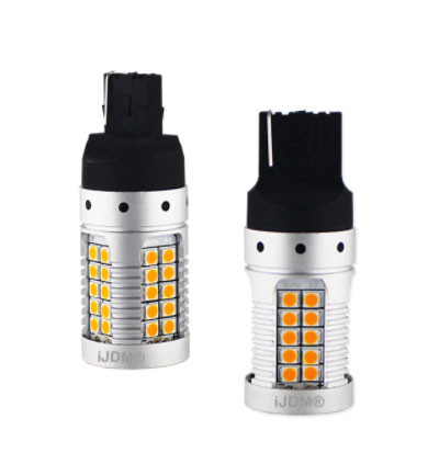 Светодиодная LED лампа в поворот красного фонаря 7440 T20 W21W W3x16d ...