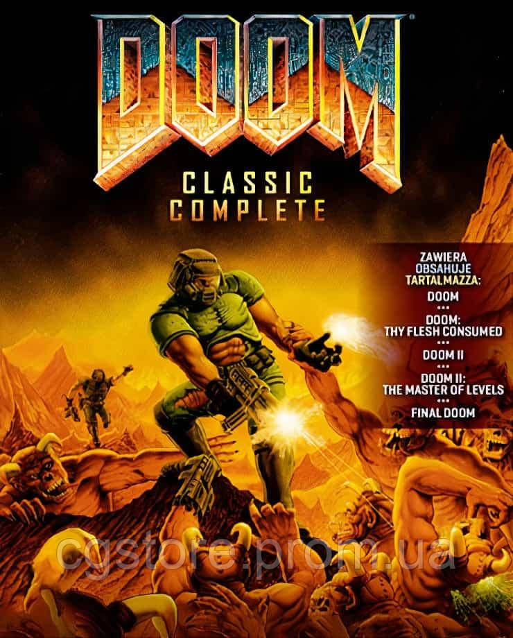 Купить Игра DOOM Classic Complete для ПК (Ключ активации Steam), цена ...