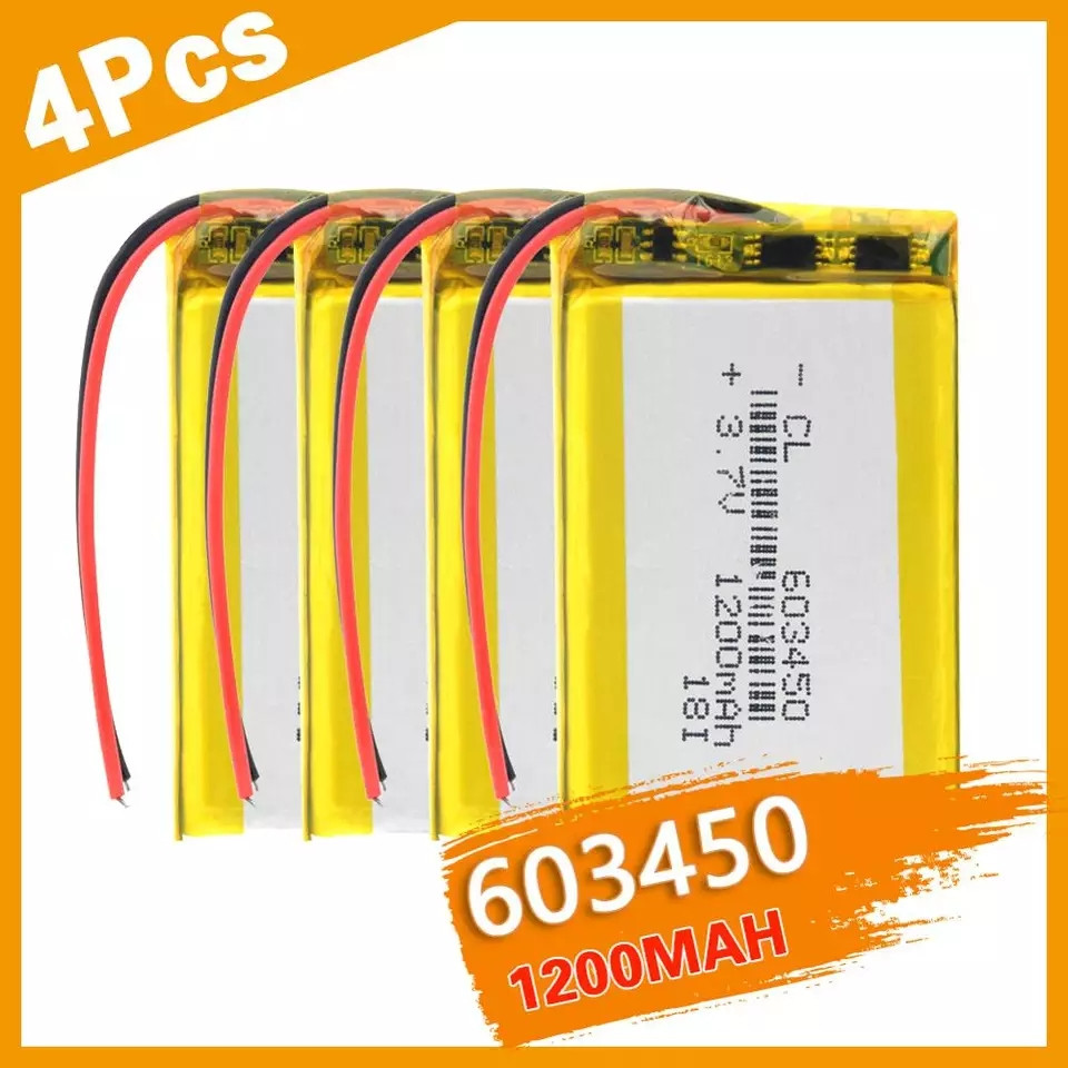 Купить 3,7 V 1200 mAh аккумулятор для блютуз наушников, плееров ...