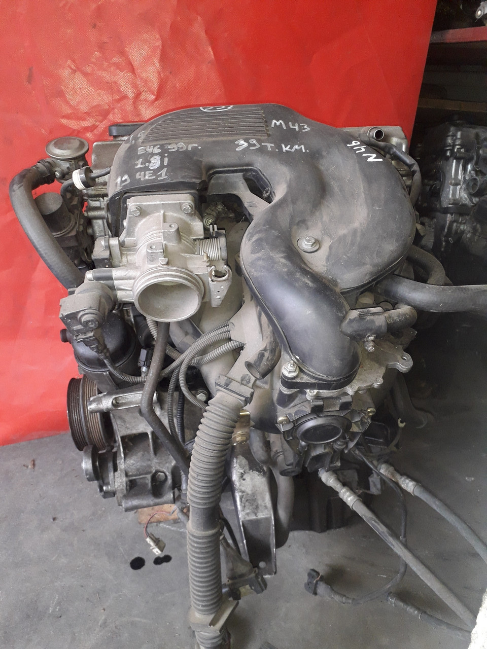 Купить Двигатель для BMW 319 E46 M43B19, цена 28000 грн — Prom.ua (ID ...