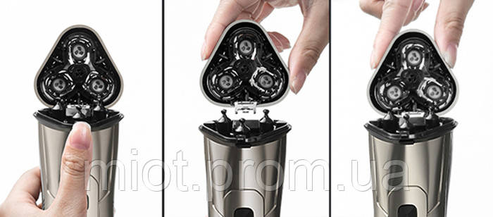 Купить Електробритва Xiaomi Enchen Steel 3S Black/Gold, цена 999 ...