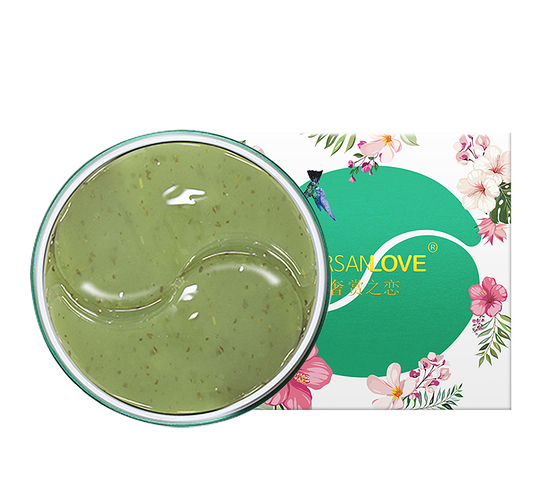 Гидрогелевые патчи под глаза SERSANLOVE Green Tea Gel Eye Mask с ...